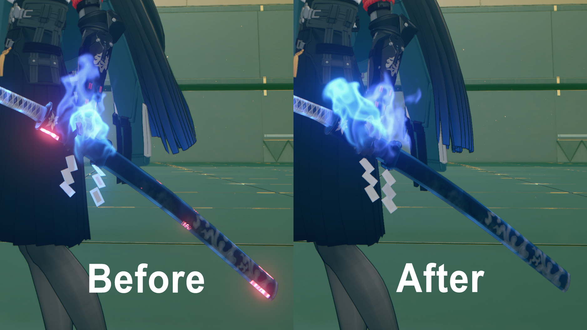 Miyabi Sword Mod Glow Fix Mod for Zenless Zone Zero | ZZZ Mods