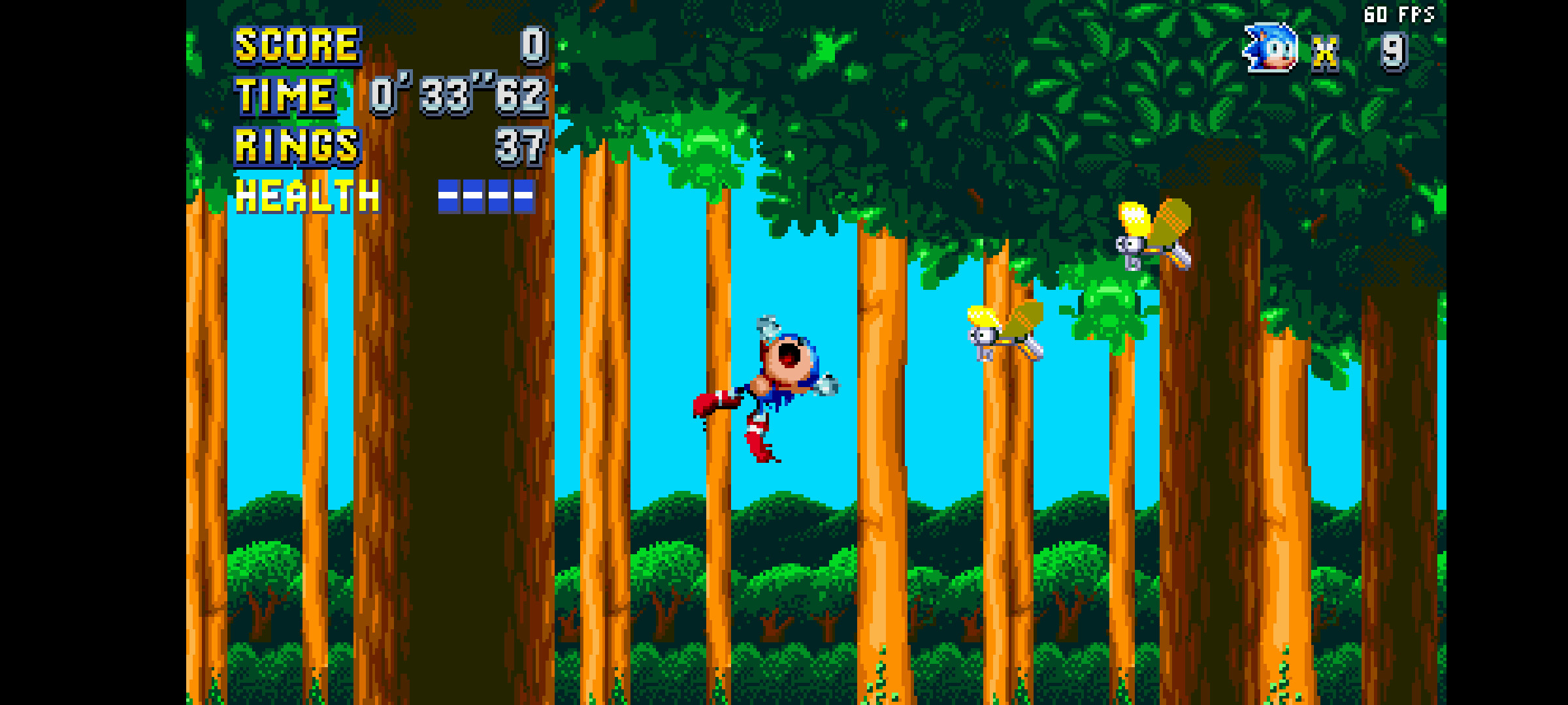 Artwork Junio Sonic Mod for Sonic 3 A.I.R. | S3AIR Mods