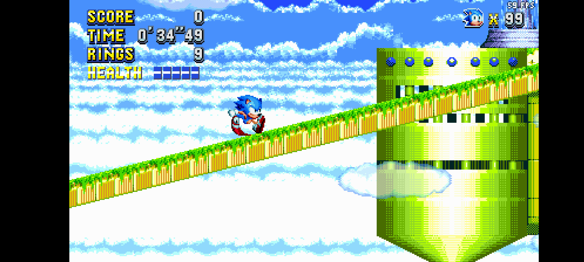 Artwork Junio Sonic Mod for Sonic 3 A.I.R. | S3AIR Mods