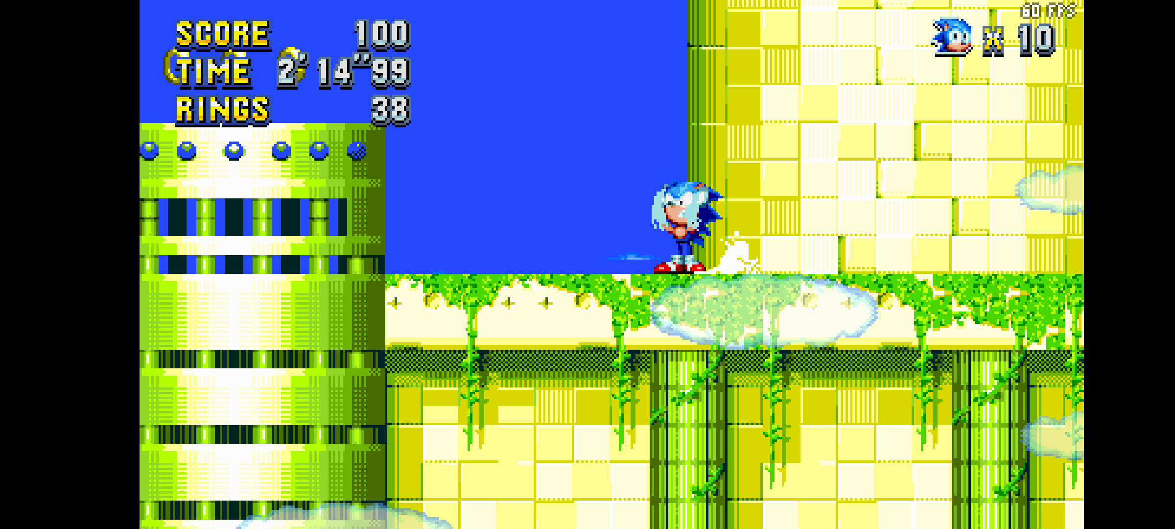 Artwork Junio Sonic Mod for Sonic 3 A.I.R. | S3AIR Mods