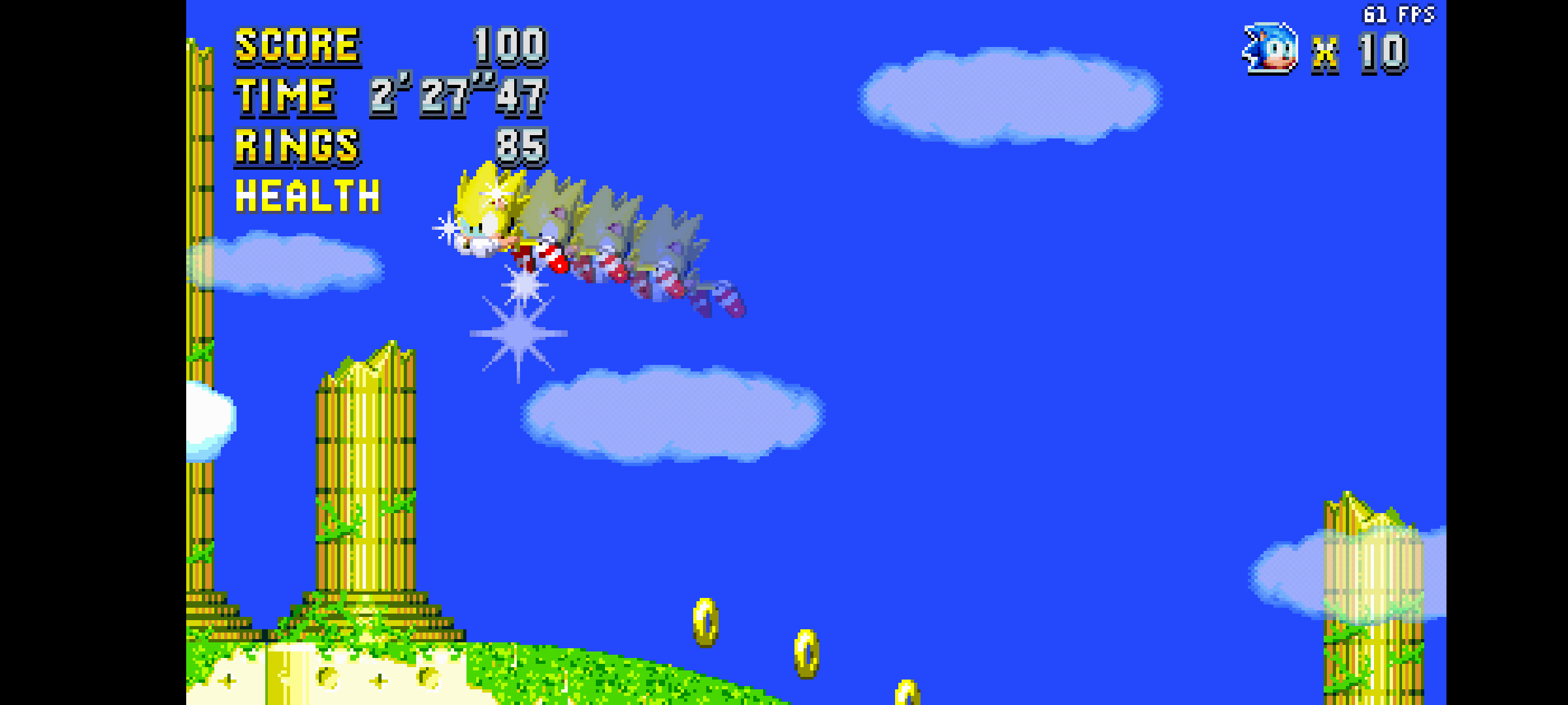 Artwork Junio Sonic Mod for Sonic 3 A.I.R. | S3AIR Mods