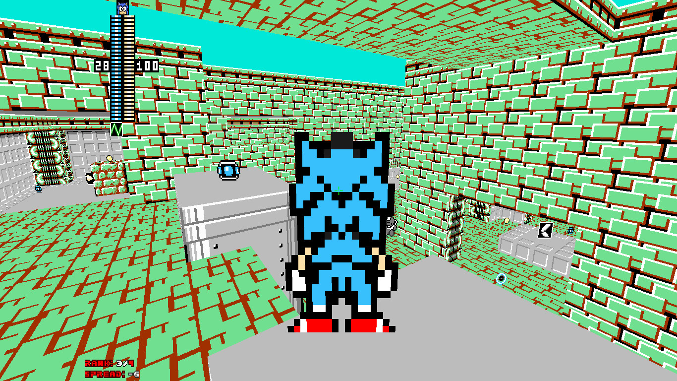 Clone Sonic (RockClones: Dr. Golden's Revenge!!) Mod for Mega Man 8-bit ...