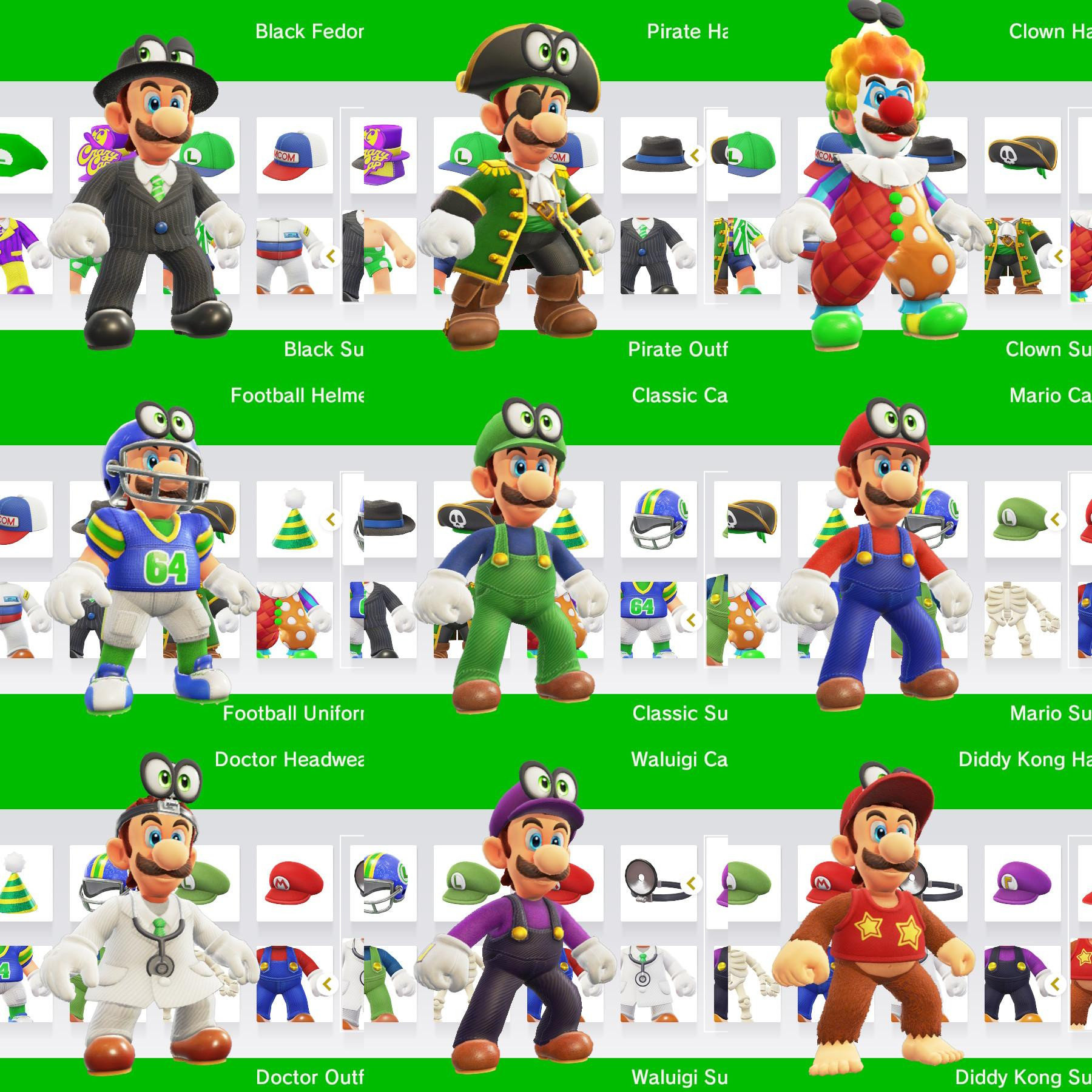 Tall Luigi Mod for Super Mario Odyssey | SMO Mods