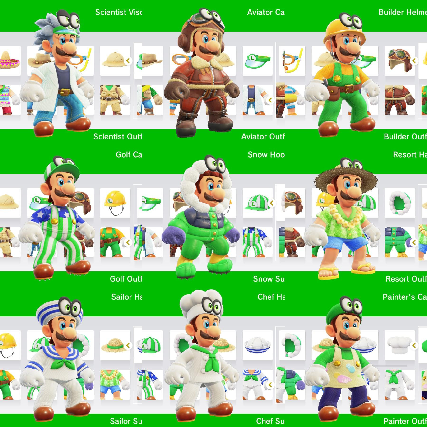 Tall Luigi Mod for Super Mario Odyssey | SMO Mods