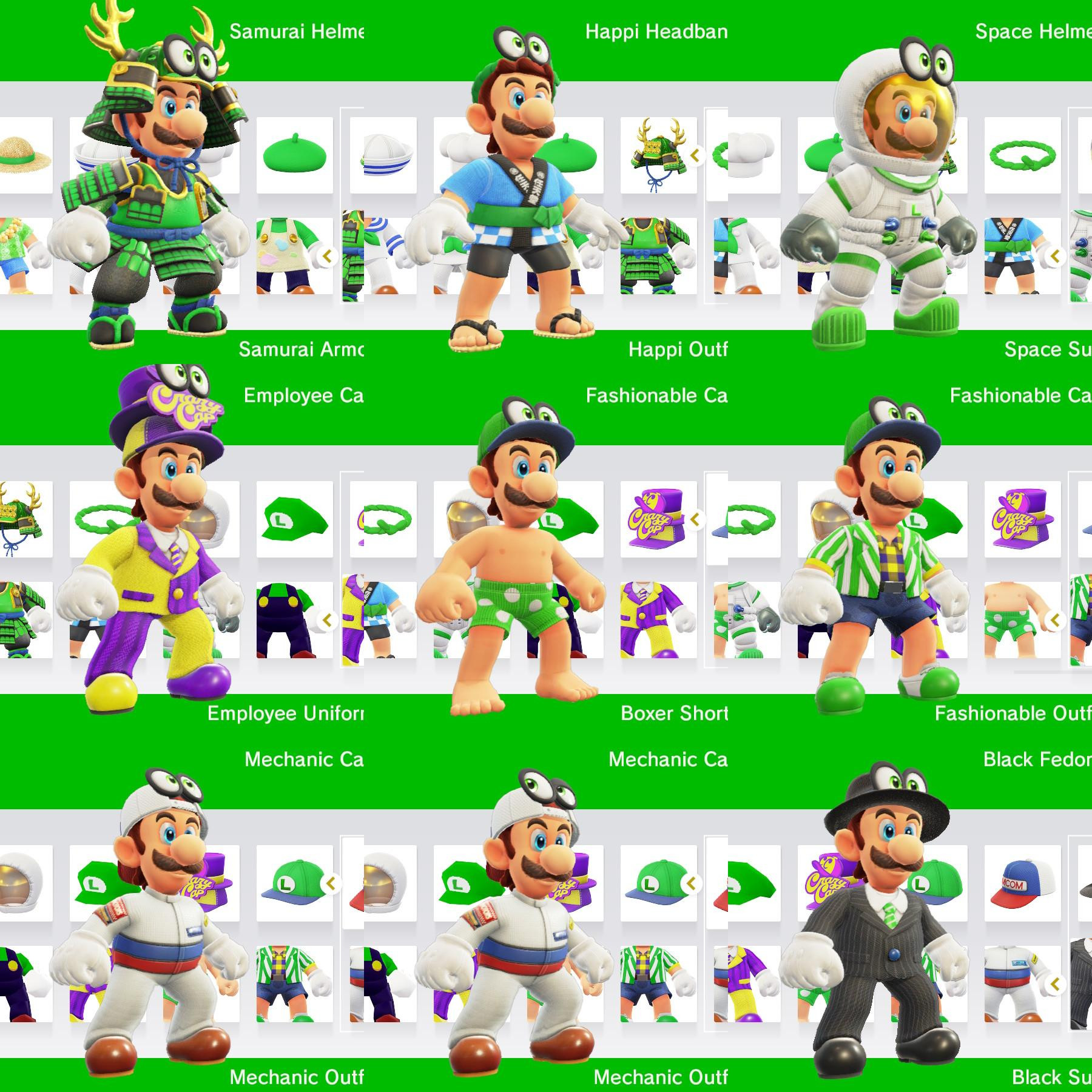 Tall Luigi Mod for Super Mario Odyssey | SMO Mods