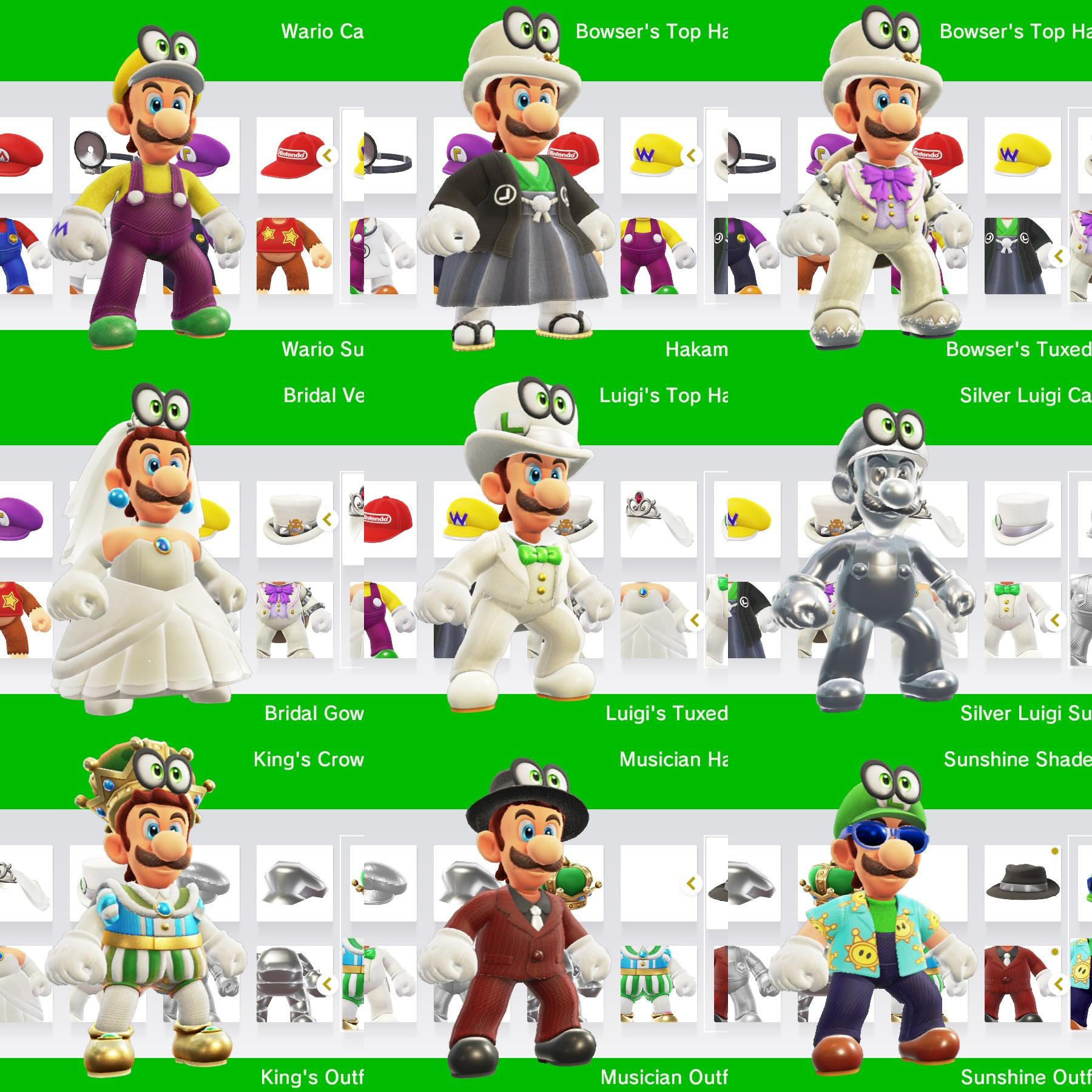 Tall Luigi Mod for Super Mario Odyssey | SMO Mods