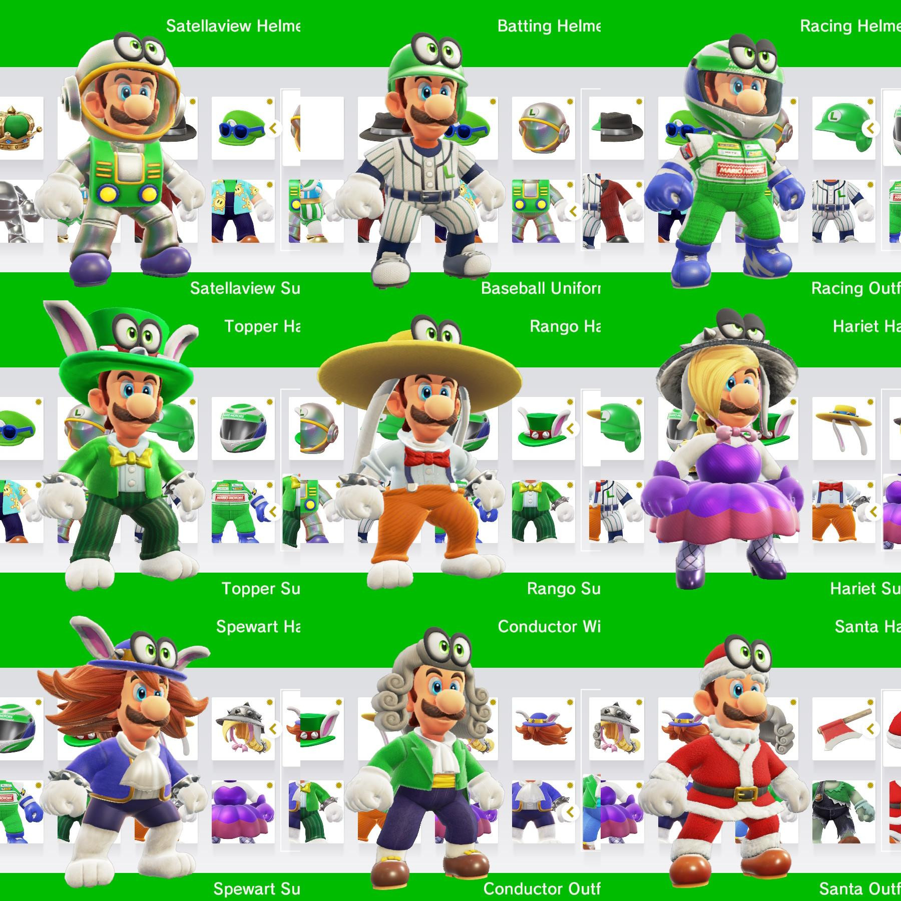 Tall Luigi Mod for Super Mario Odyssey | SMO Mods