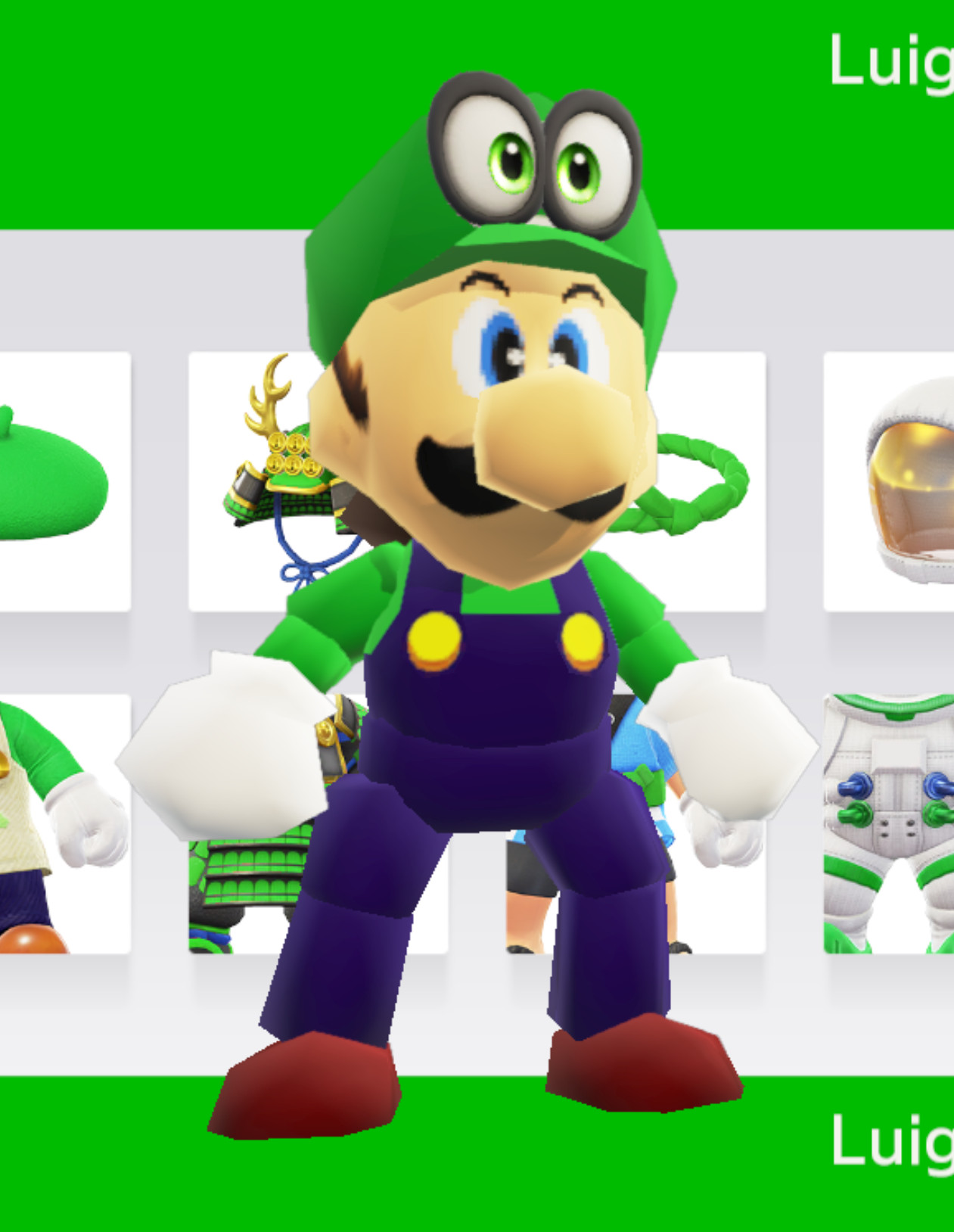 Tall Luigi Mod for Super Mario Odyssey | SMO Mods