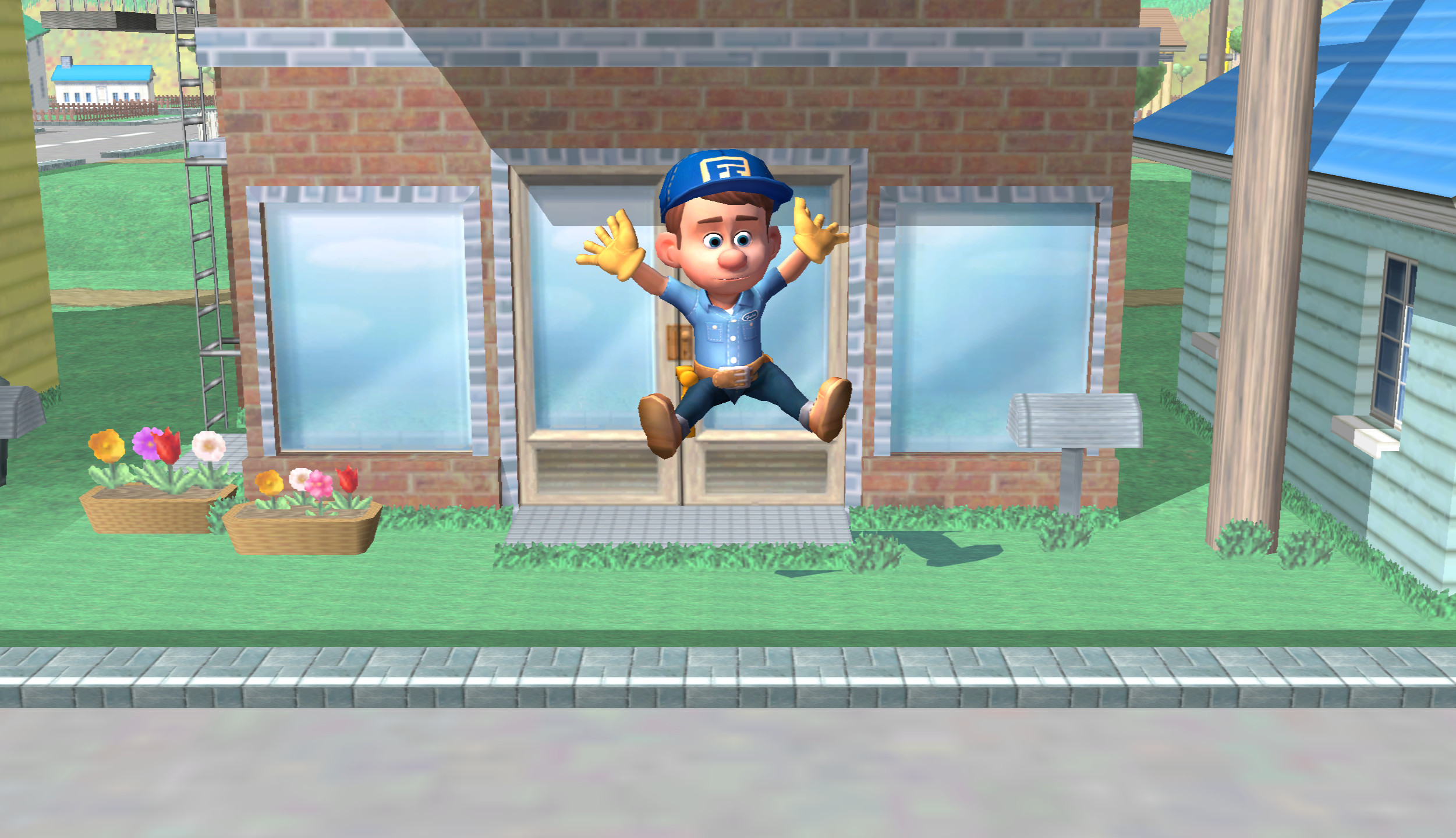 Fix It Felix Jr. over Mario Mod for Super Smash Bros. Brawl | Brawl Mods