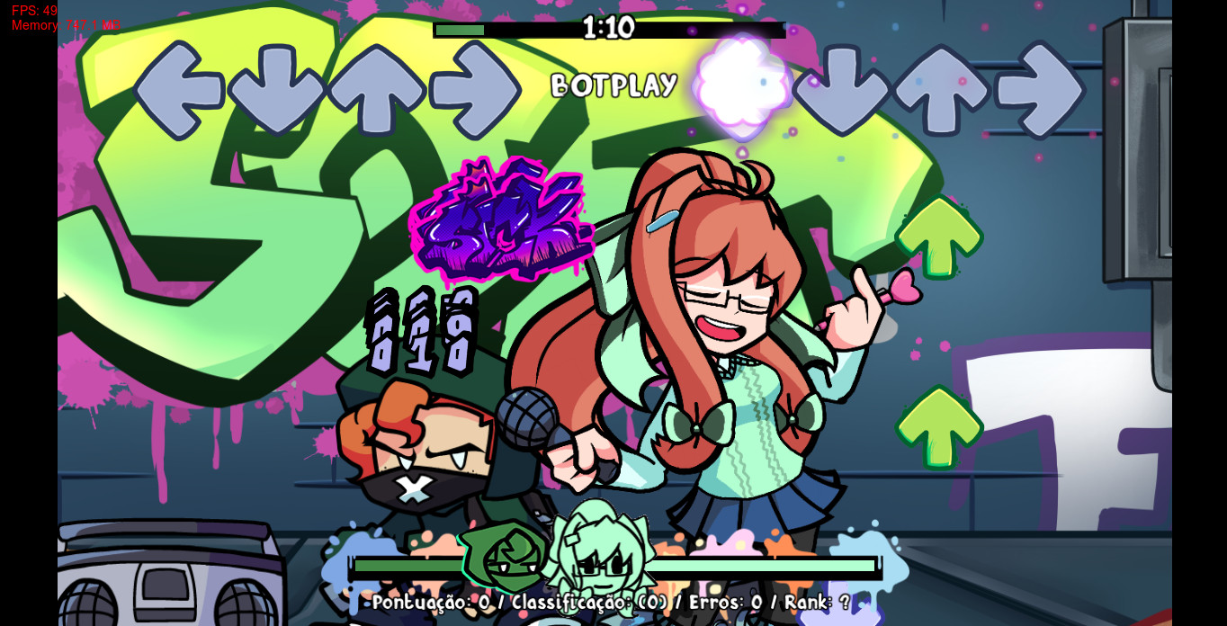 Playable Soft Monika (FanMade) + FLA Mod for Friday Night Funkin' | FNF ...