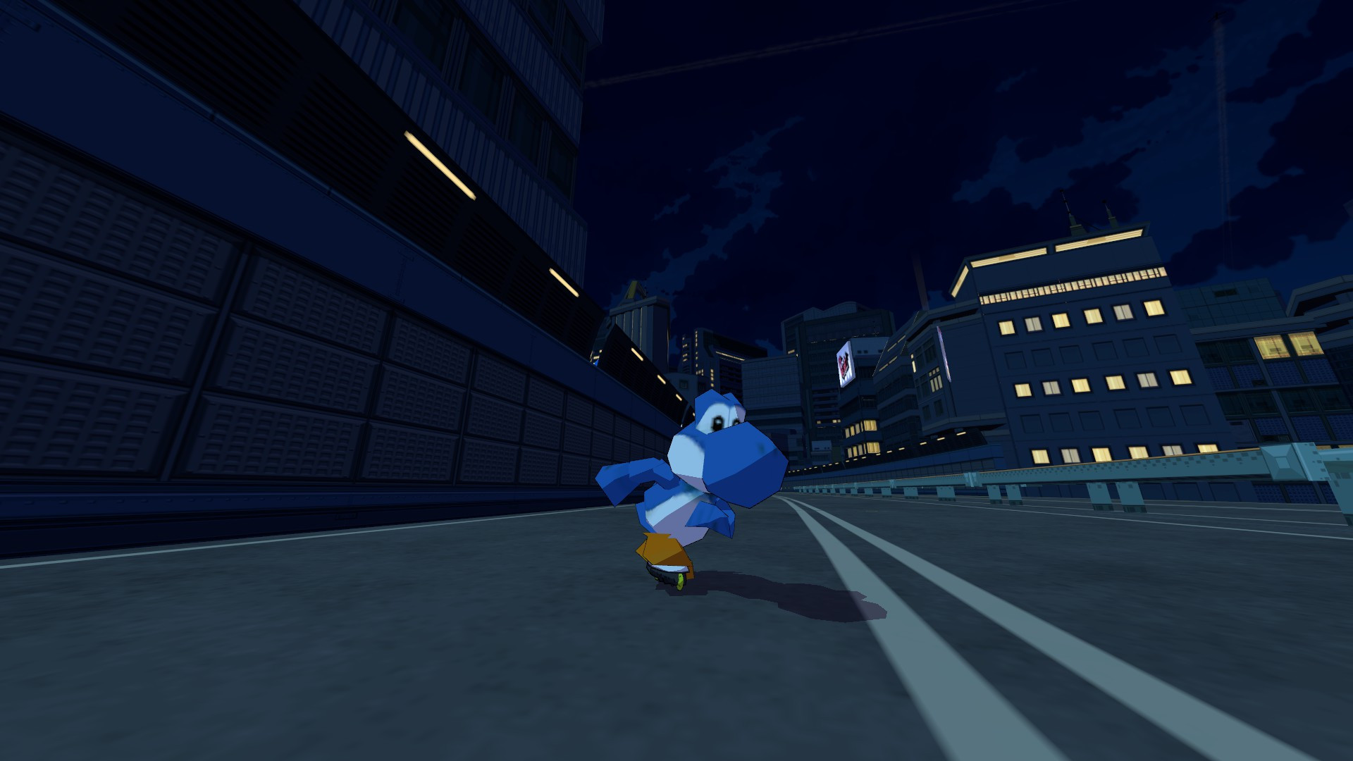 Yoshi (Low Poly) Mod for Bomb Rush Cyberfunk | BRC Mods