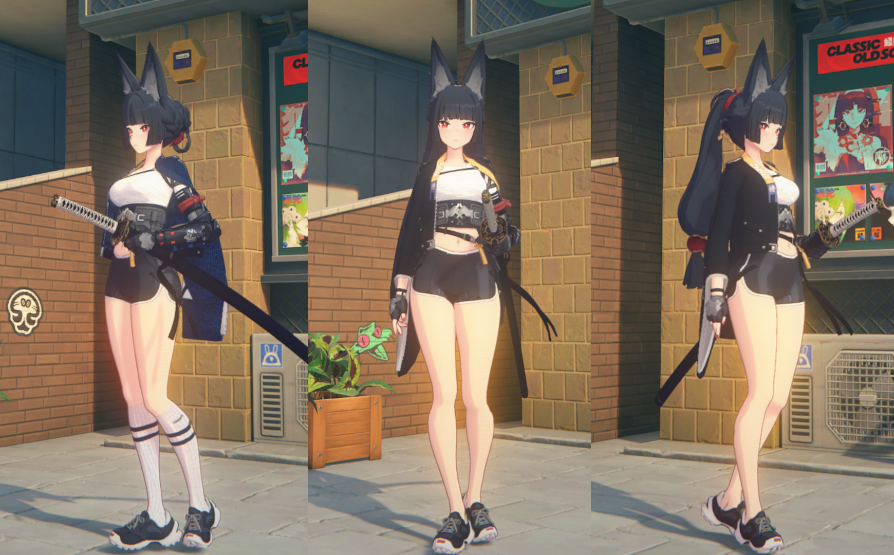 Miyabi Semi-Casual[HotPants,Ponytail,Bun,and More] Mod for Zenless Zone Zero | ZZZ Mods