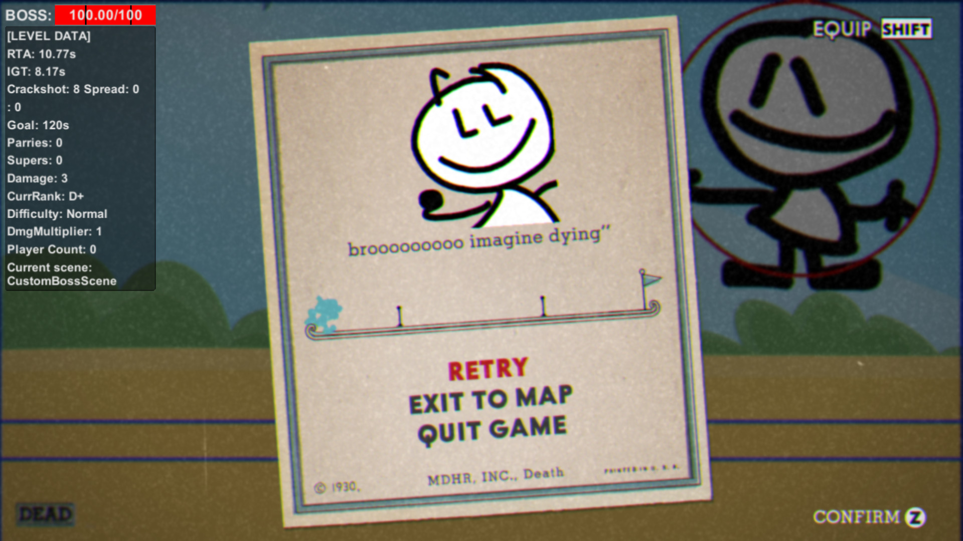 Hunbun Boss Mod for Cuphead | Cuphead Mods