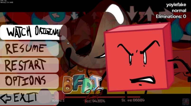 yoylefake psych port Mod for Friday Night Funkin' | FNF Mods