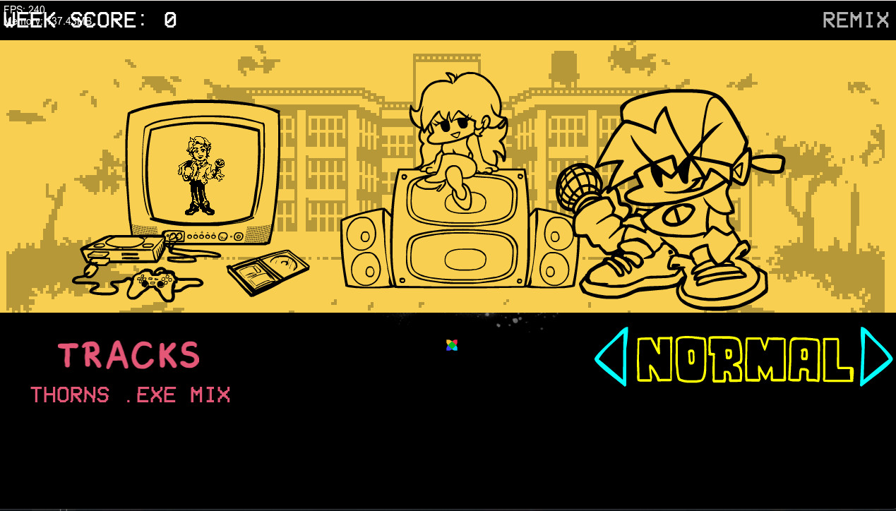 Thorns [ZPL Mix] Mod for Friday Night Funkin' | FNF Mods