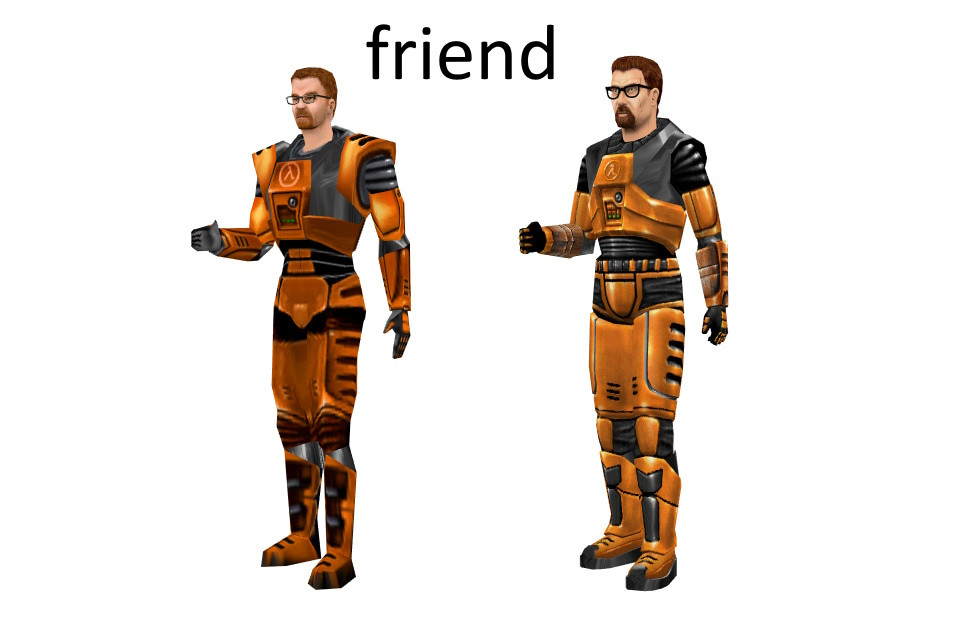 Dreamcast And playstation 2 Gordon Freeman Mod for Sven Co-op | SC Mods