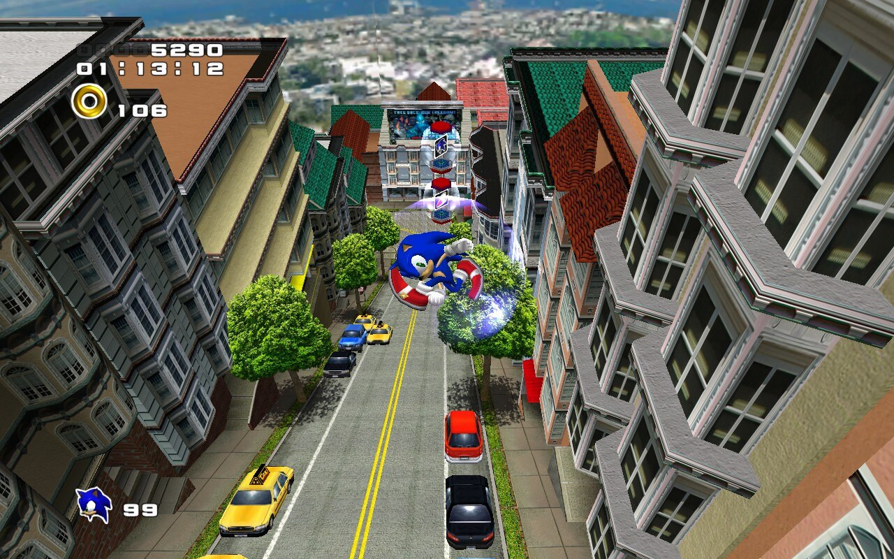 2D Artwork-Inspired Textures Mod for Sonic Adventure 2 | SA2 Mods