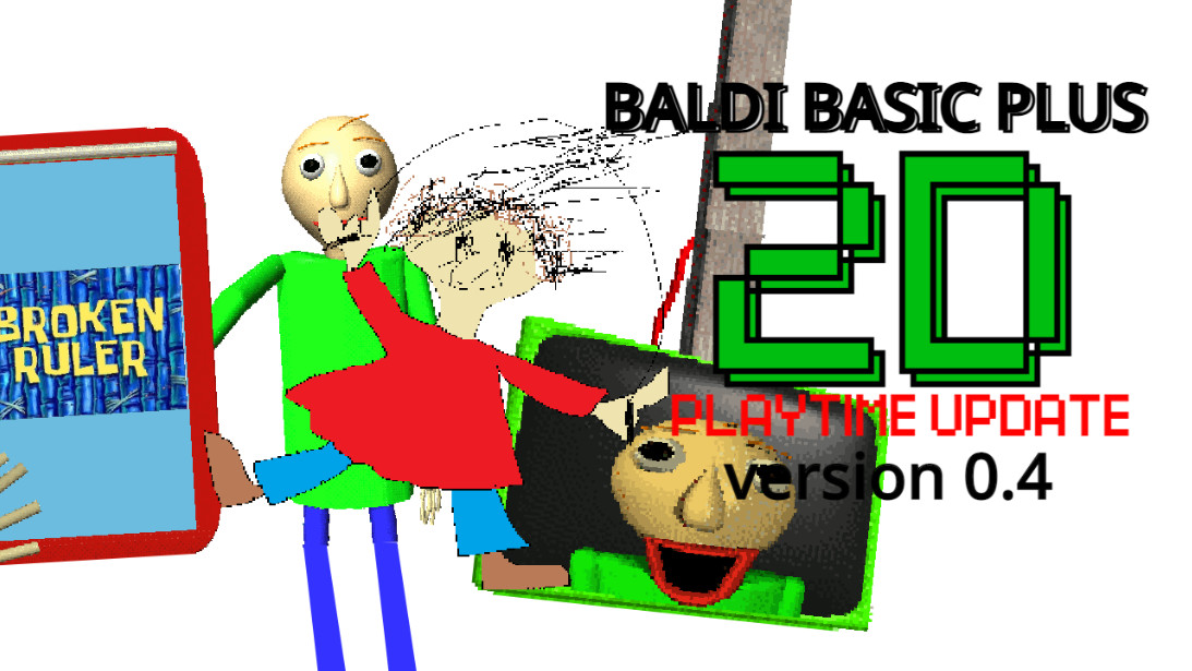 BALDI BASIC PLUS 2D Mod for Baldi's Basics | Baldi Mods