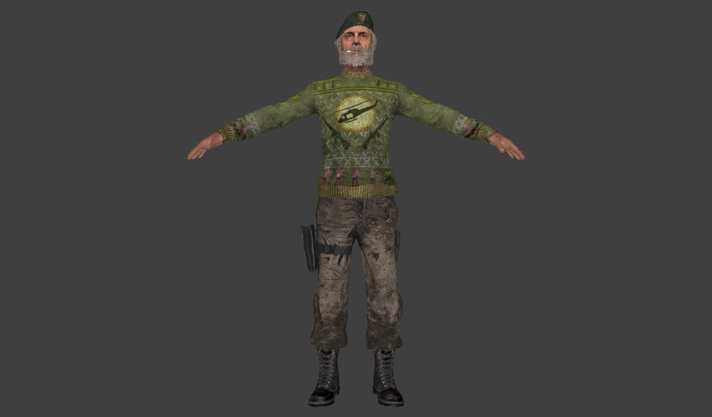 Bill Overbeck - Xmas Ugly Sweater Mod for Counter-Strike: Source | CS:S ...
