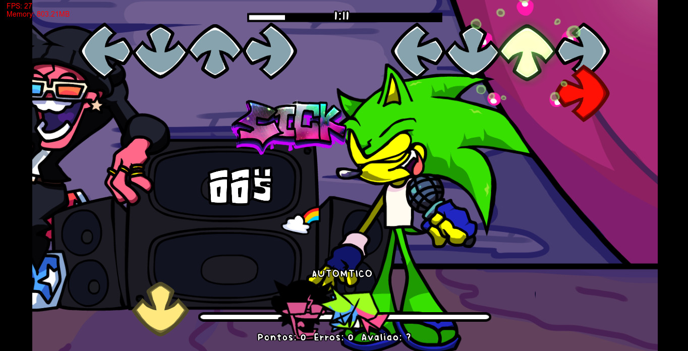 Playable BraSonic In Arrow Funk (FanMade) + FLA Mod for Friday Night ...