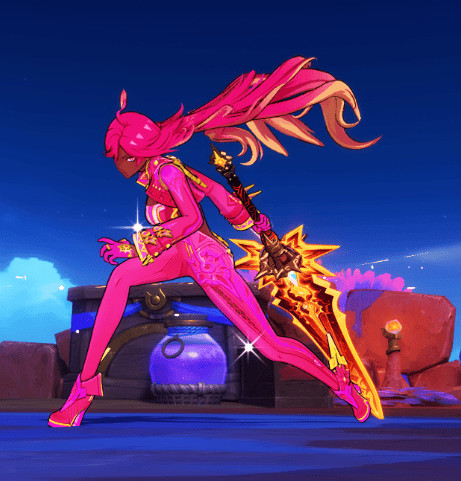 Pink Flames Pyro Archon Mavuika Mod for Genshin Impact | GI Mods