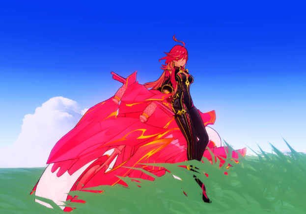 Pink Flames Pyro Archon Mavuika Mod for Genshin Impact | GI Mods