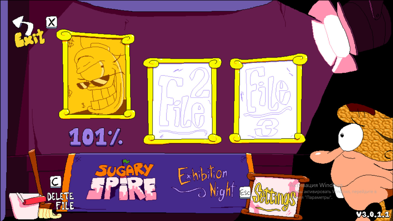 Sugary Spire Exhibition Night 101% save file Mod for Sugary Spire | SS Mods