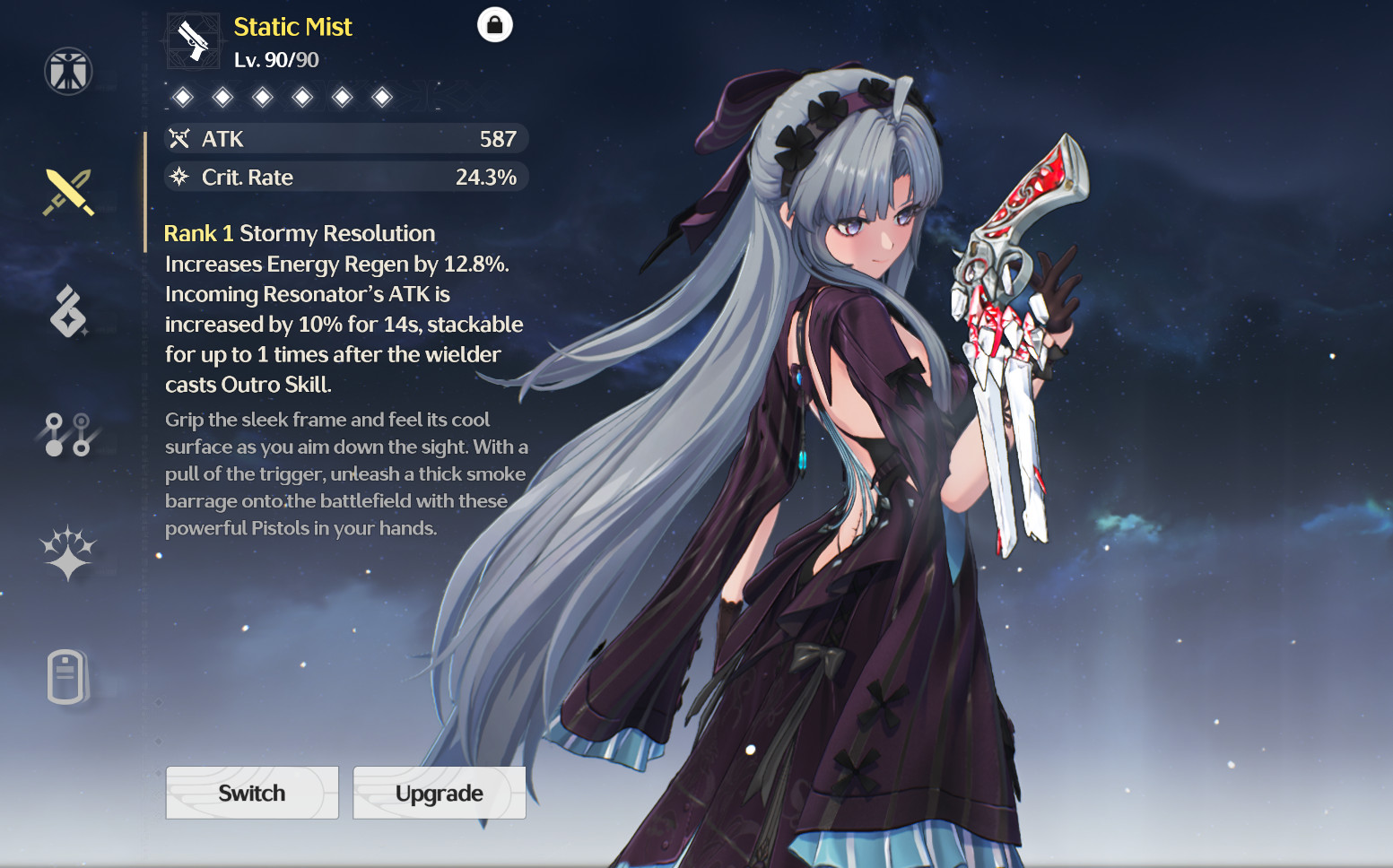 Copium Carlotta Weapon Mod for Wuthering Waves | WuWa Mods