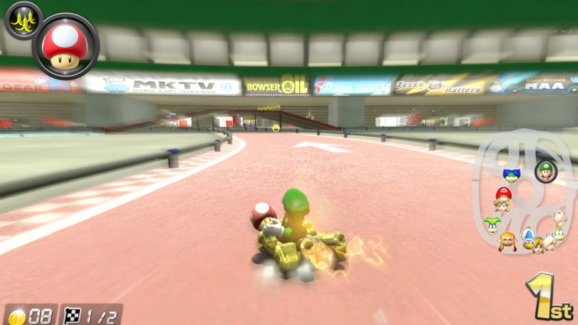 Luigi Stadium Mod for Mario Kart 8 Deluxe | MK8D Mods