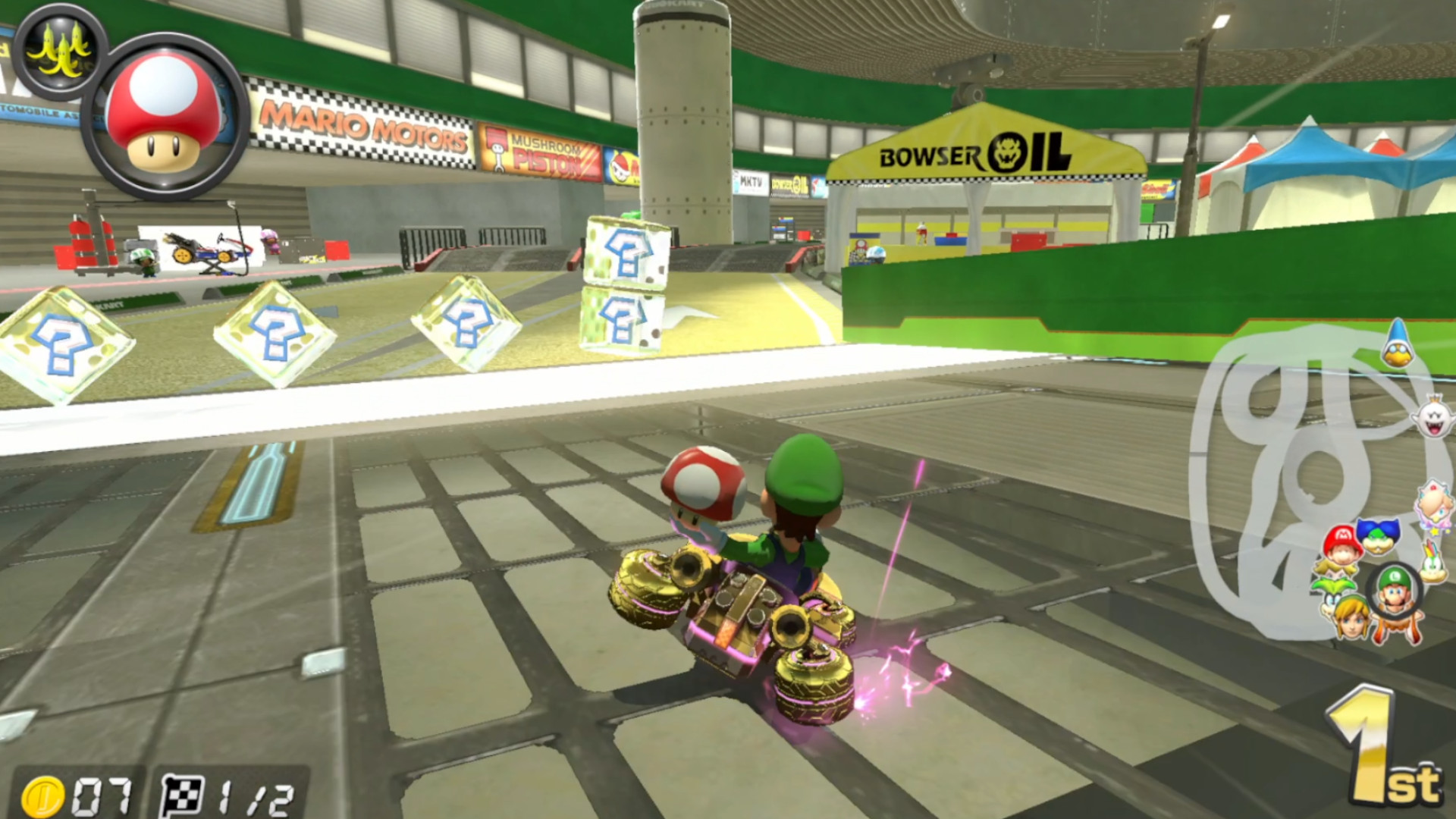 Luigi Stadium Mod for Mario Kart 8 Deluxe | MK8D Mods