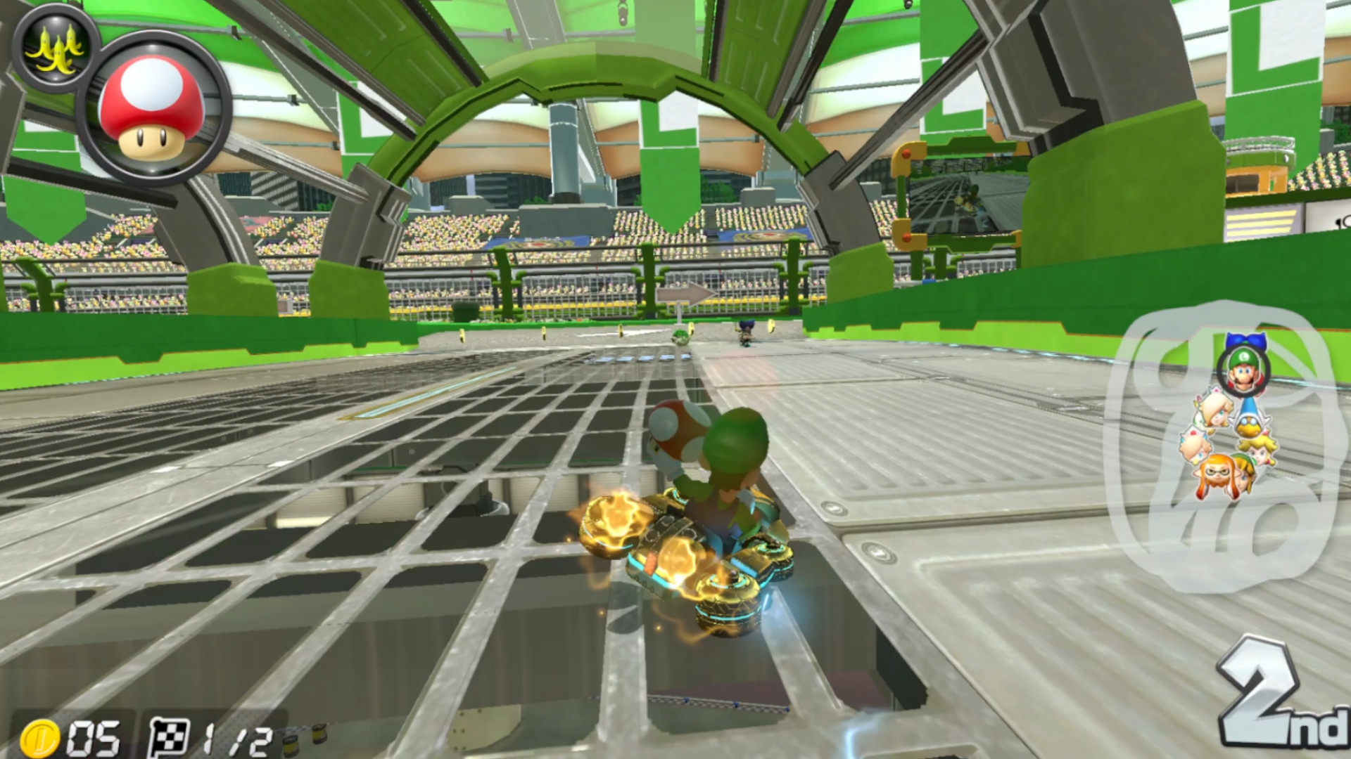 Luigi Stadium Mod for Mario Kart 8 Deluxe | MK8D Mods