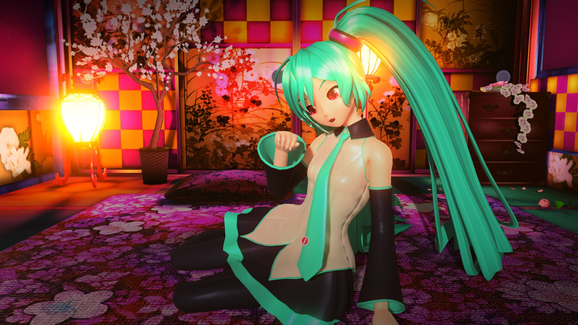 Pop Up Parade: Because You're Here Ver. L Miku Mod for Hatsune Miku: Project DIVA Mega Mix+ ...
