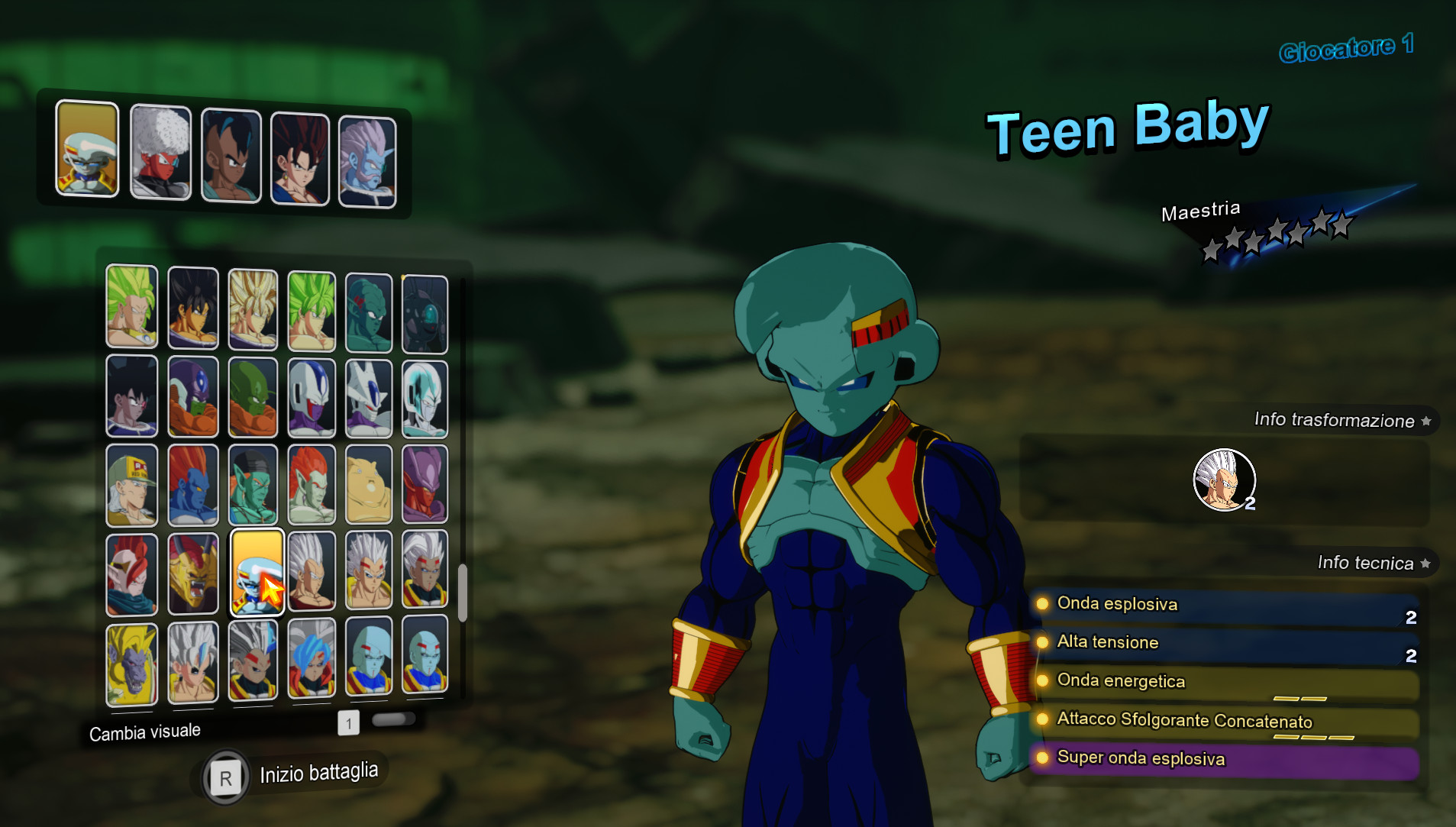 Baby - All Forms Mod for Dragon Ball: Sparking! ZERO | DBSZ Mods