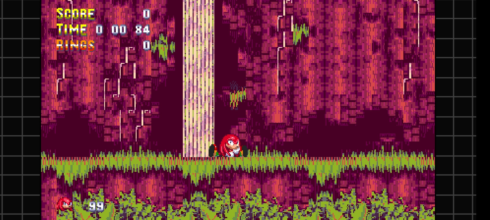 Sonic and Knuckles continue sprites over wave Mod for Sonic 3 A.I.R ...