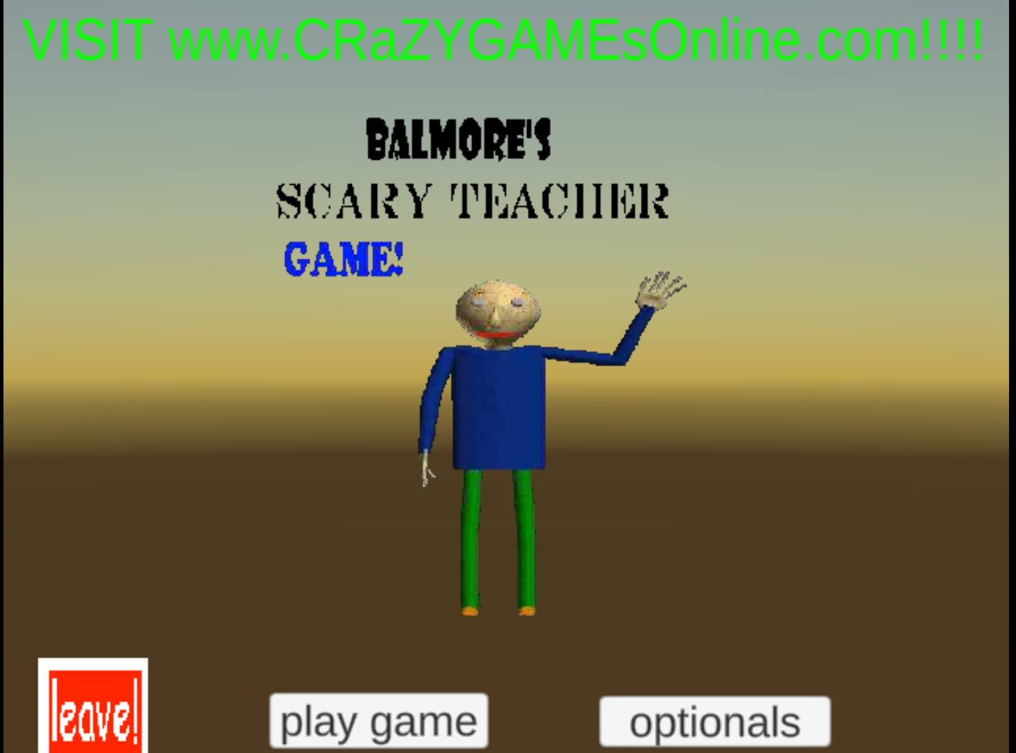 Balmore's scary teacher Game Mod for Baldi's Basics | Baldi Mods