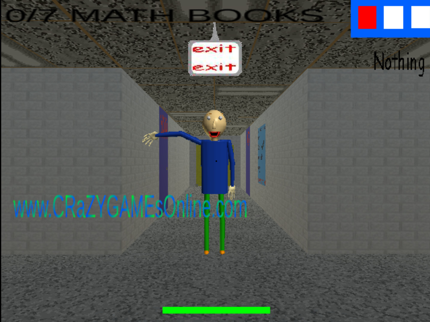 Balmore's scary teacher Game Mod for Baldi's Basics | Baldi Mods