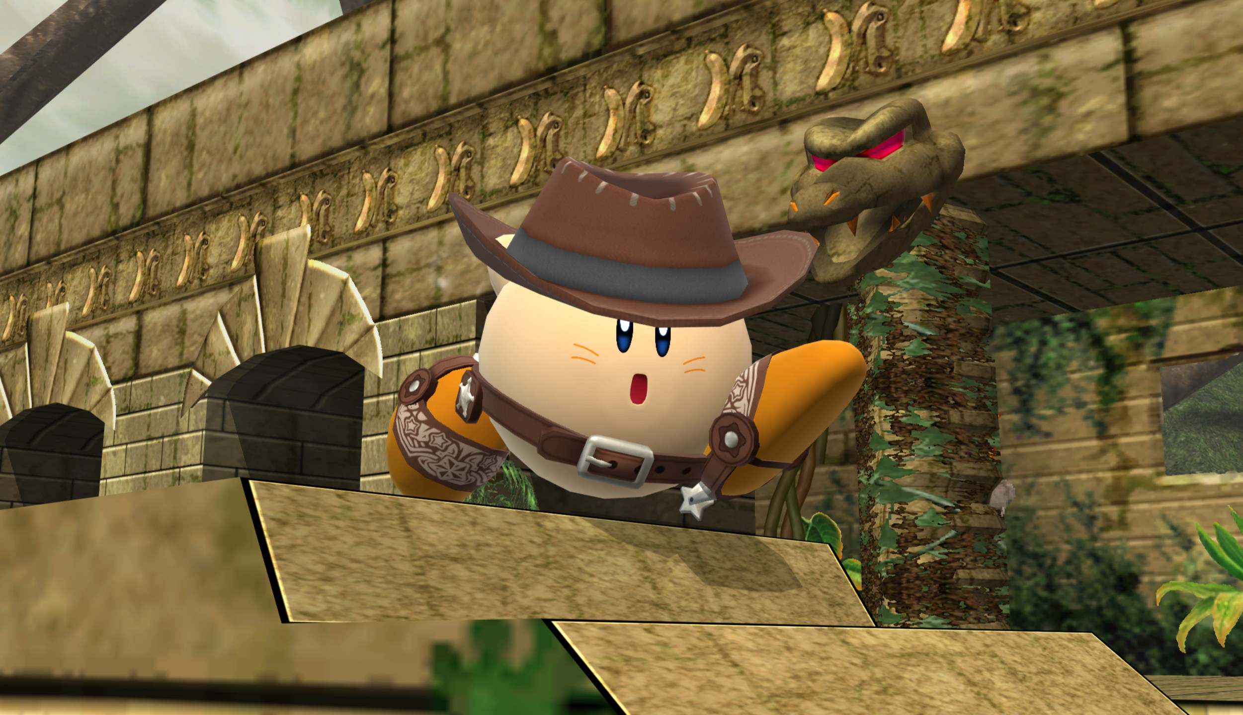 Smash 3C Cowboy Kirby Mod for Super Smash Bros. Brawl | Brawl Mods