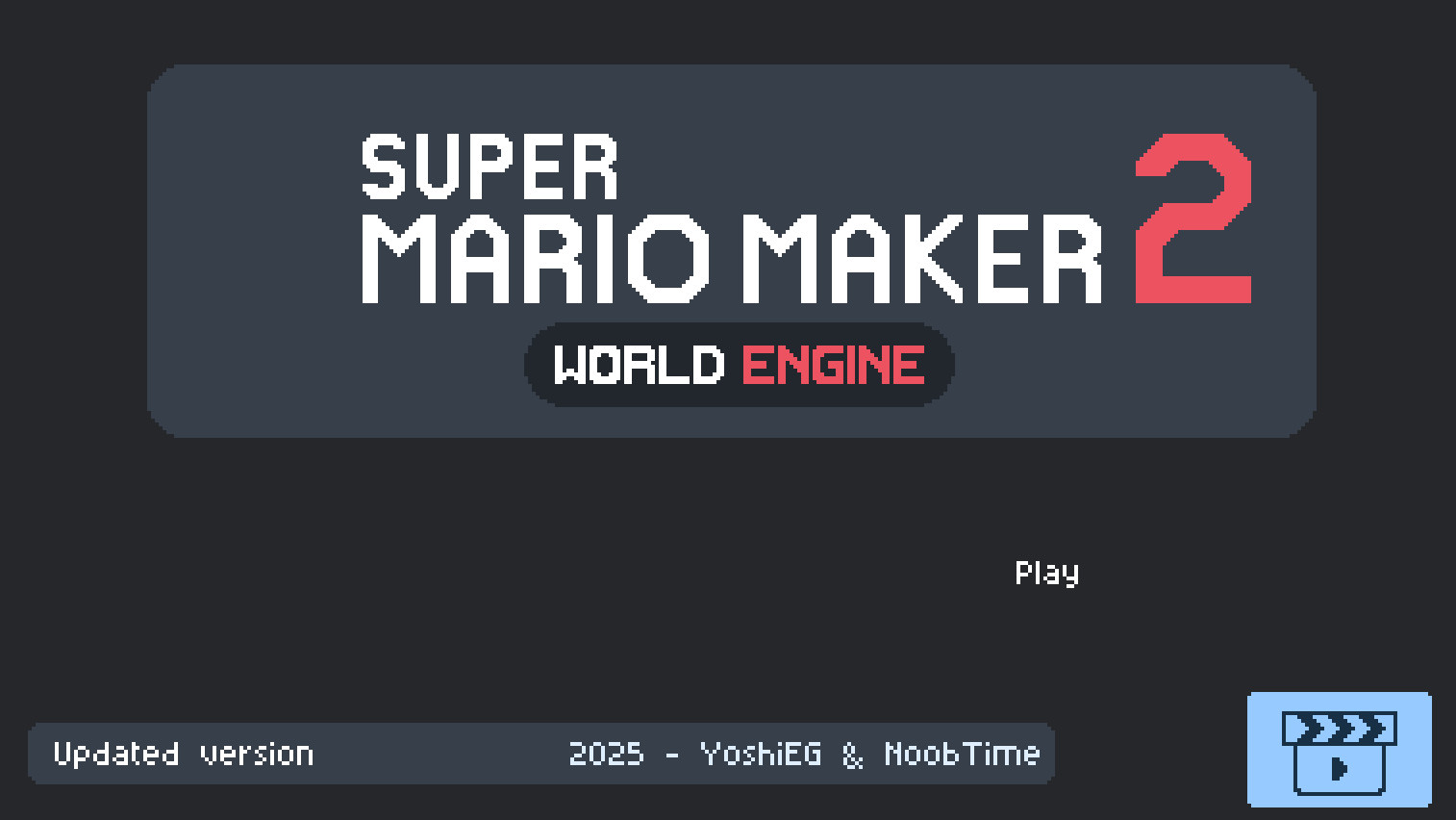 SMMWE 2 User Interface Mod for Super Mario Maker World Engine | SMMWE Mods