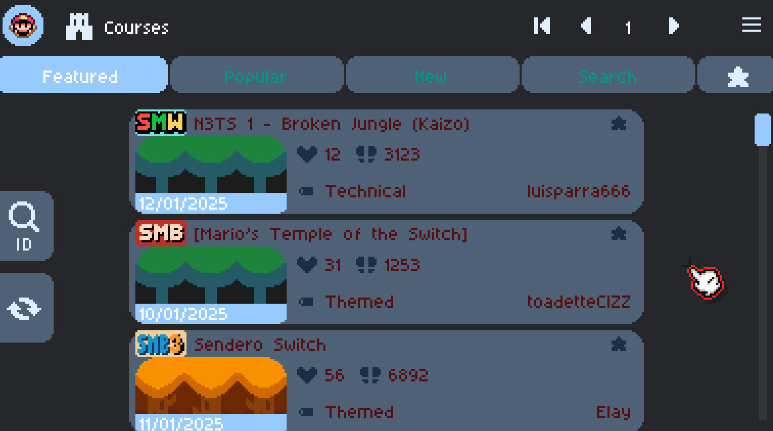 SMMWE 2 User Interface Mod for Super Mario Maker World Engine | SMMWE Mods