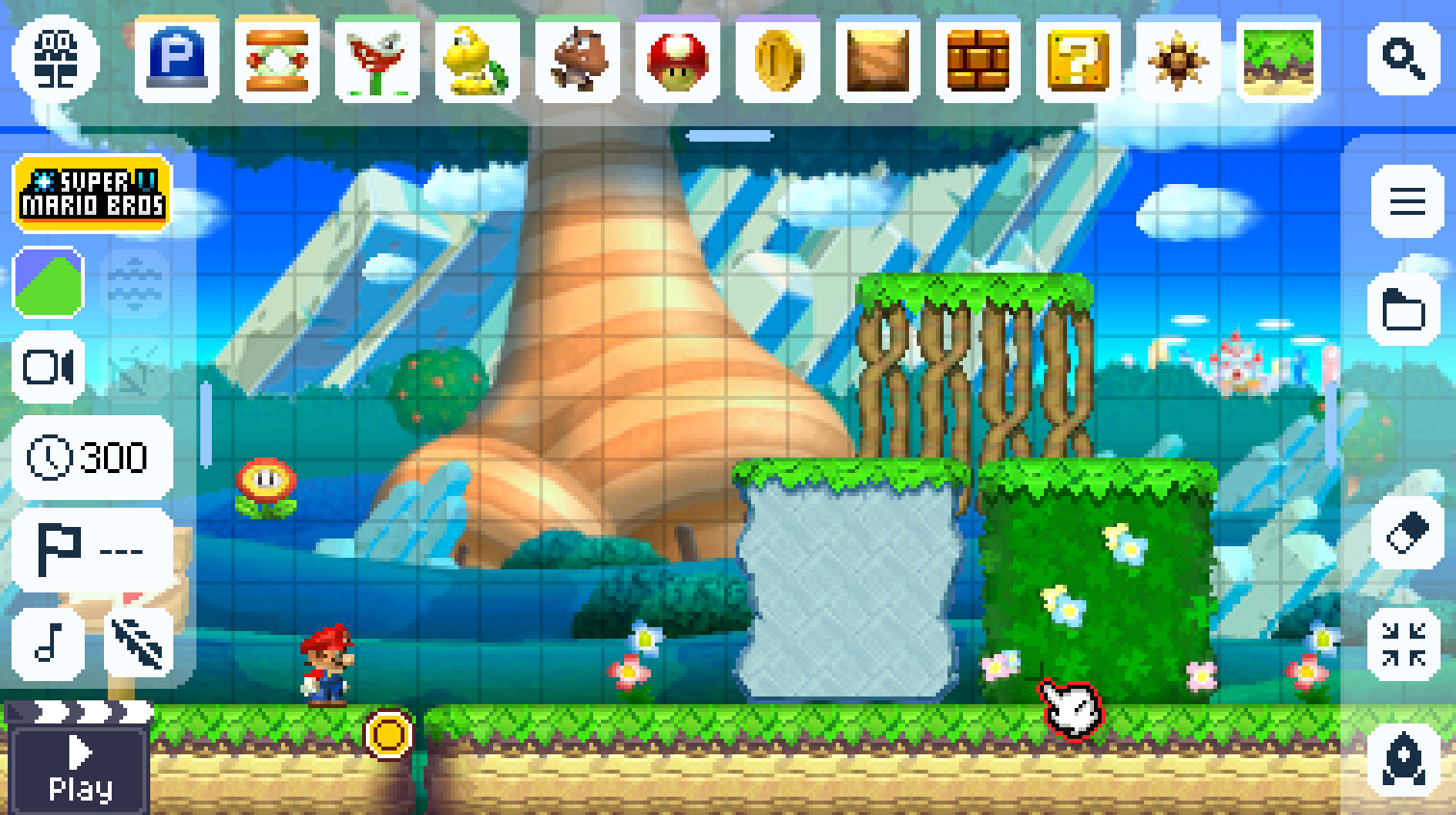 SMMWE 2 User Interface Mod for Super Mario Maker World Engine | SMMWE Mods