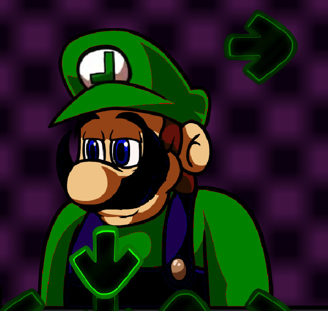 Luigi in Promotion (Mario's Madness V2) Mod for Friday Night Funkin ...