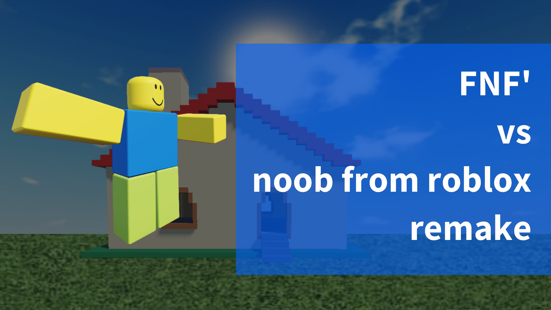 FNF' vs noob from roblox Mod for Friday Night Funkin' | FNF Mods