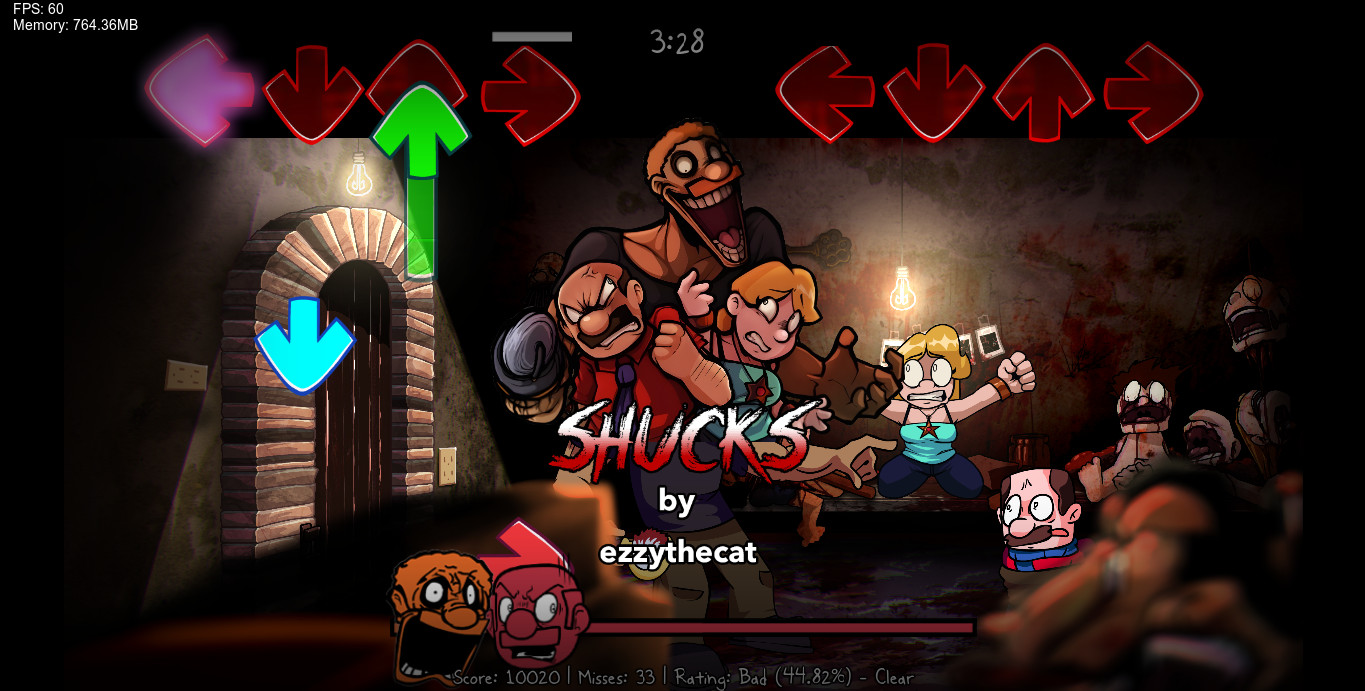 Mellowvalley Shucks Recreation Mod for Friday Night Funkin' | FNF Mods