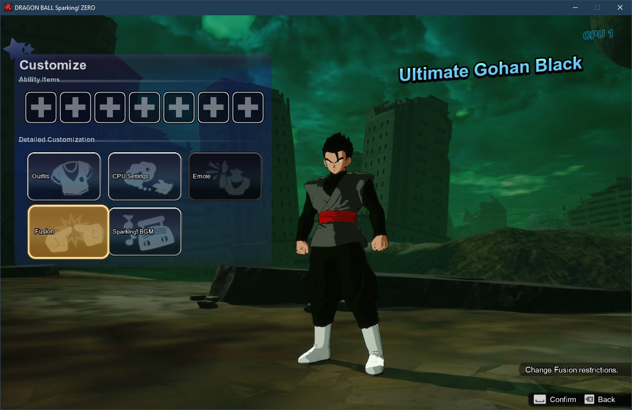 [New Slots] Gohan Black and his variants + Potara Mod for Dragon Ball ...