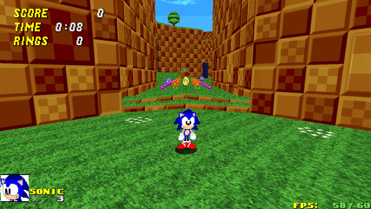 Early Sonic [PORT] Mod for Sonic Robo Blast 2 | SRB2 Mods