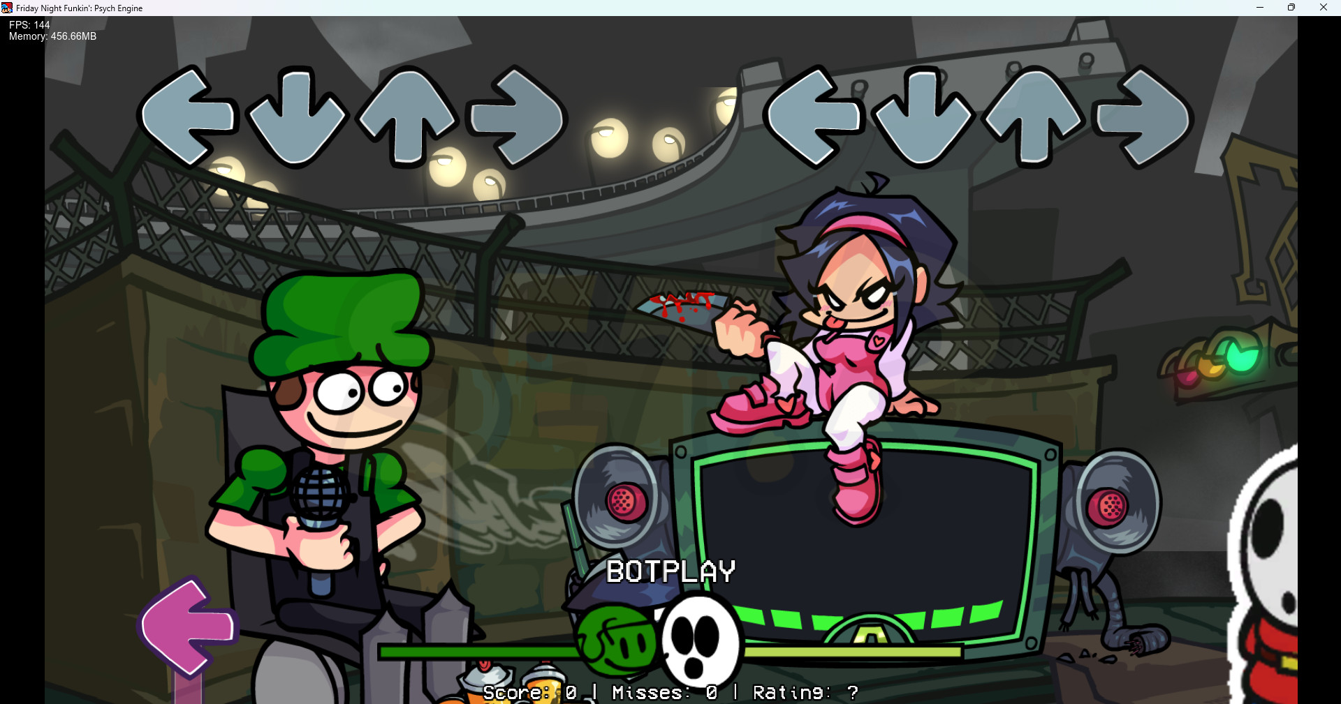 Festival Dave over Darnell Mod for Friday Night Funkin' | FNF Mods