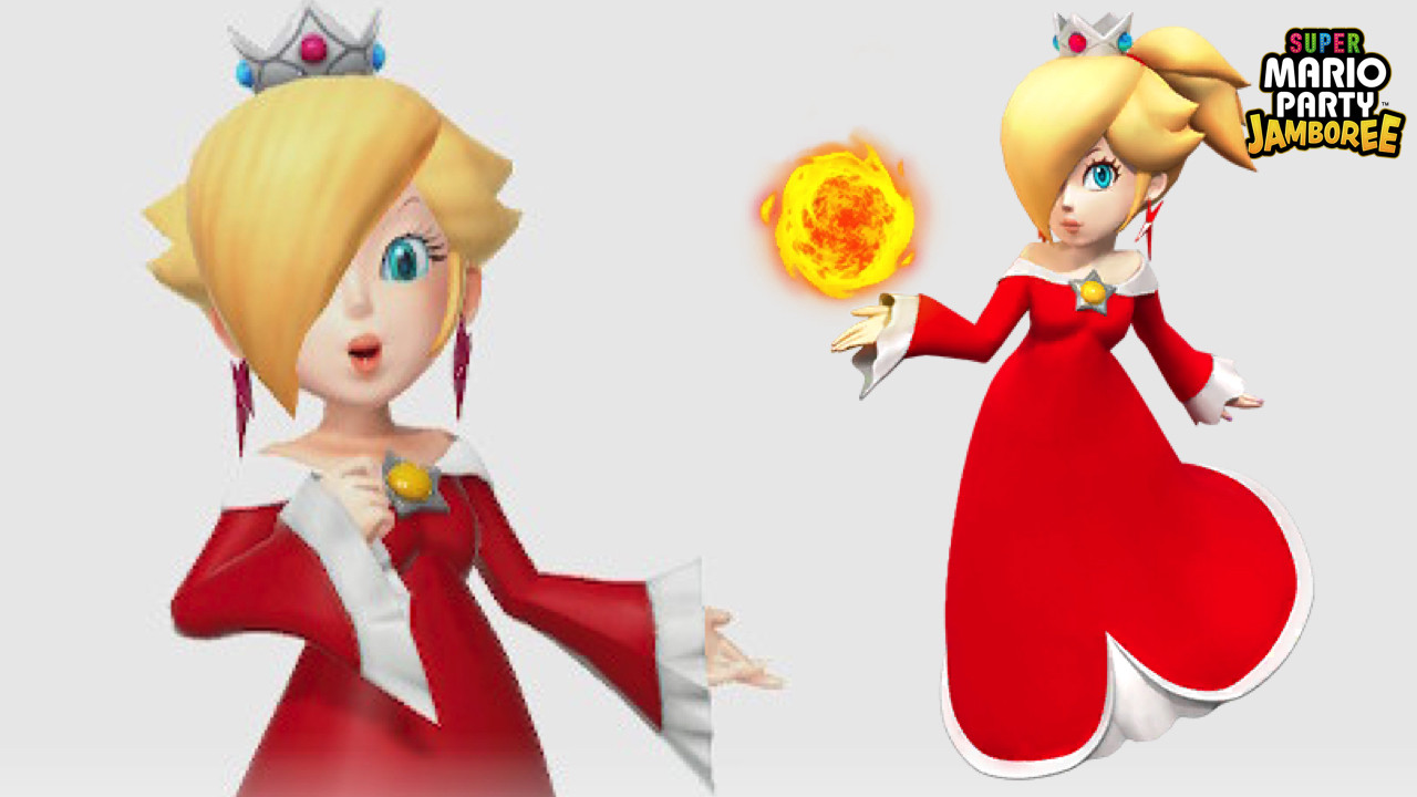 Fire Rosalina Mod for Super Mario Party Jamboree | SMPJ Mods