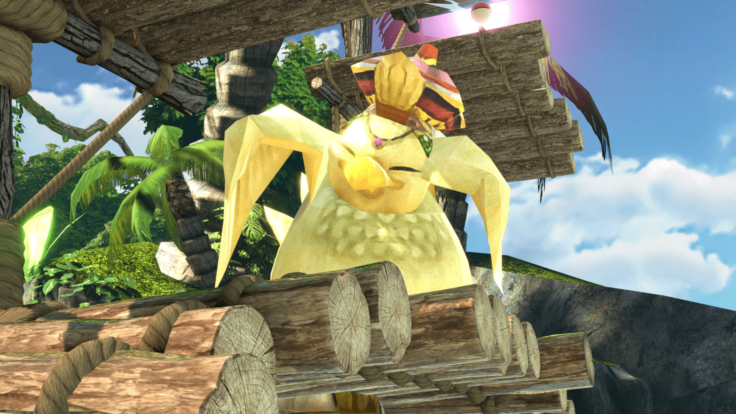 Fat Chocobo Over Donkey Kong Mod for Super Smash Bros. Ultimate | SSBU Mods