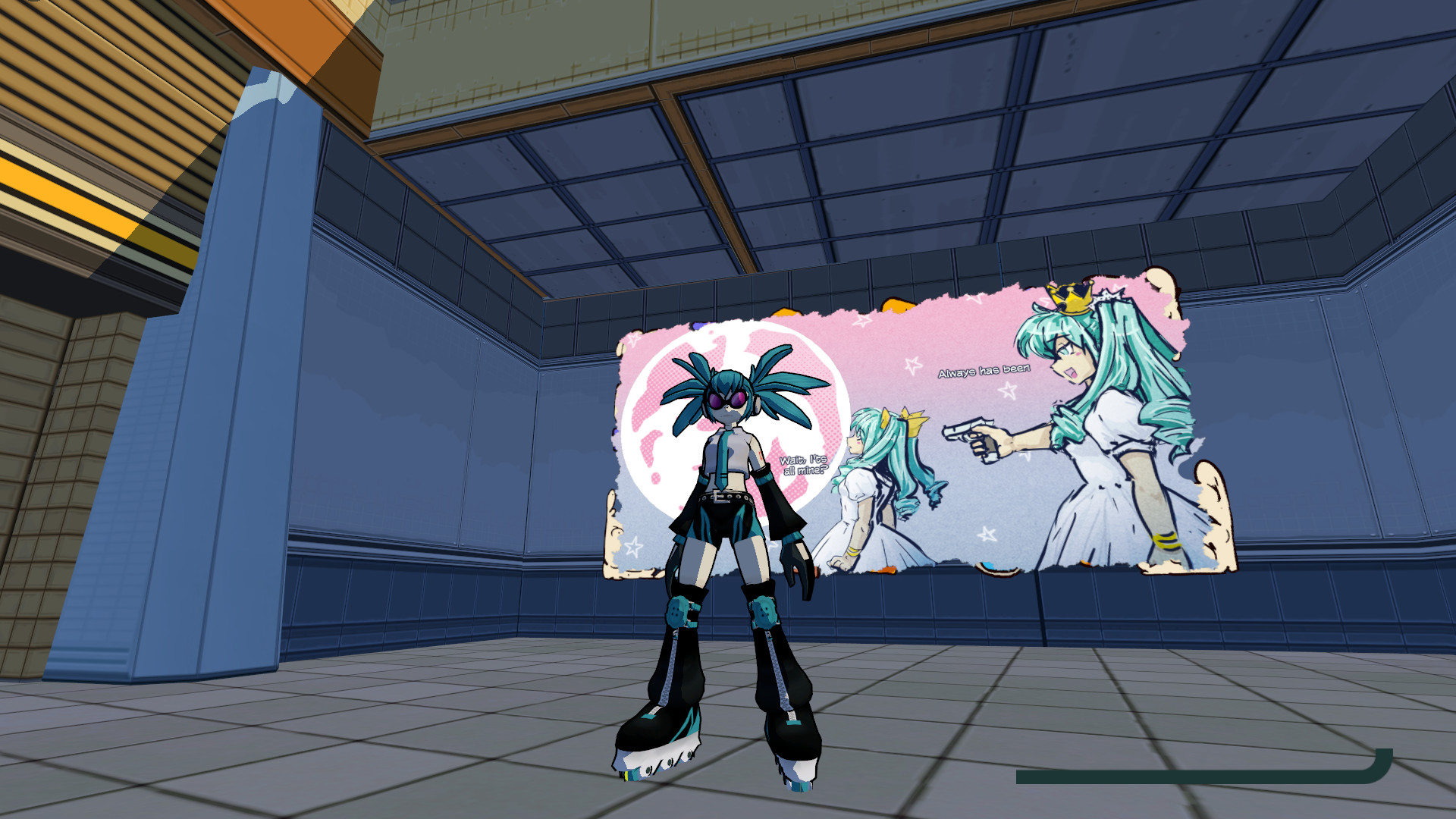 Jet Set Radio Miku Mod for Bomb Rush Cyberfunk | BRC Mods