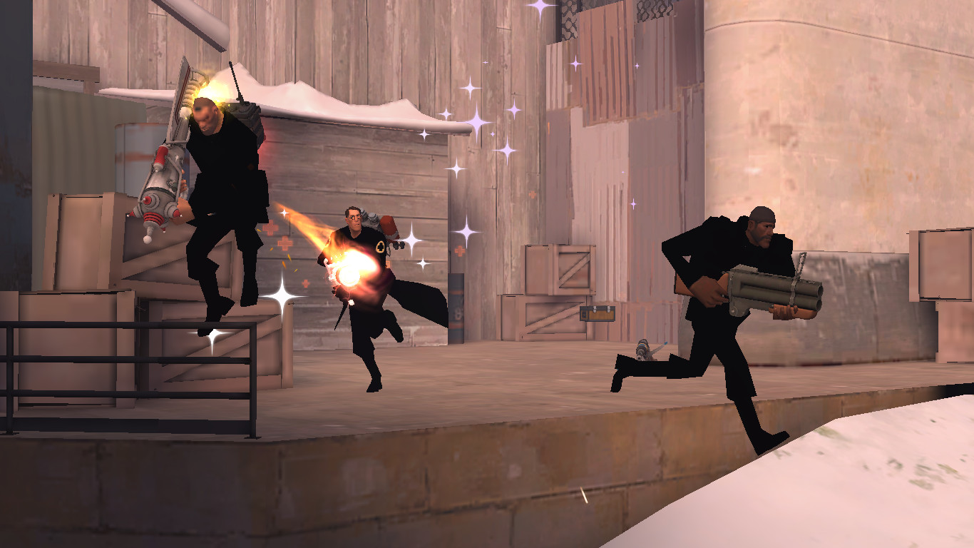 Black and White Teams (with visible skin) Mod for Team Fortress 2 | TF2 ...